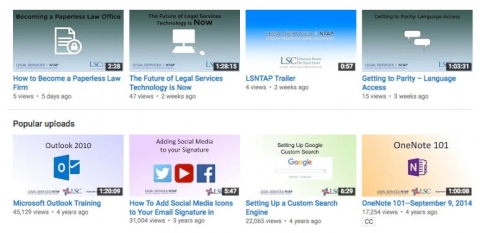 How to Create Youtube Videos | Legal Services National Technology ...